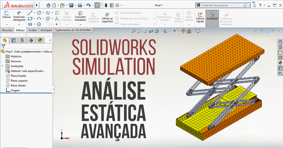 Curso SolidWorks Simulation - Análisis estático avanzado | Online ...