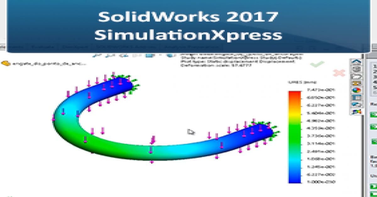 Kurs SolidWorks 2017 SimulationXpress | Online Courses from Basic to ...